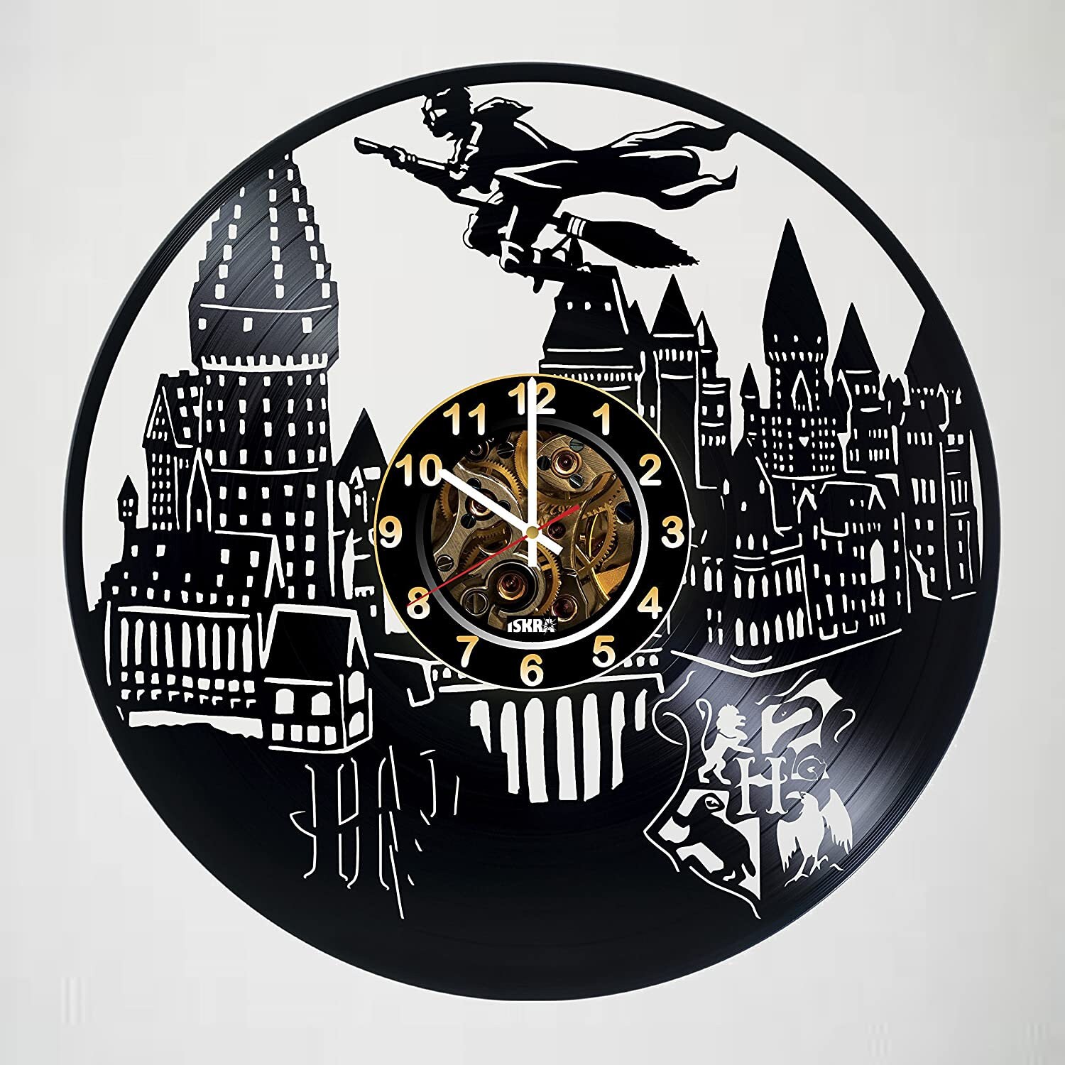 Pottery Gifts Wizarding School Vinyl Record Cut Out Young Wizard Decor ...