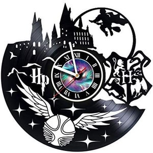 Pottery Gifts Wizarding School Vinyl Record Cut Out Young Wizard Decor ...