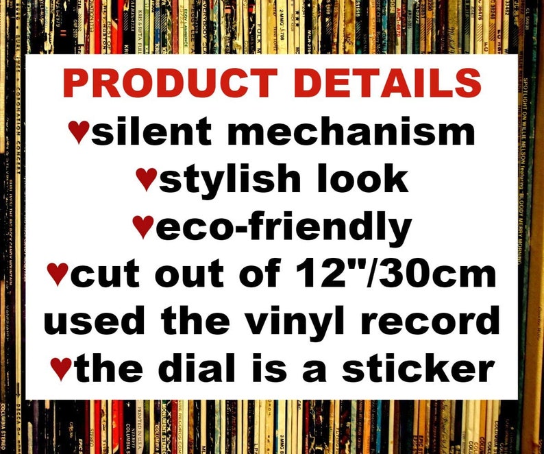 Favorite Singer Gift Vinyl Record Cut Out Clock Music Wall - Etsy