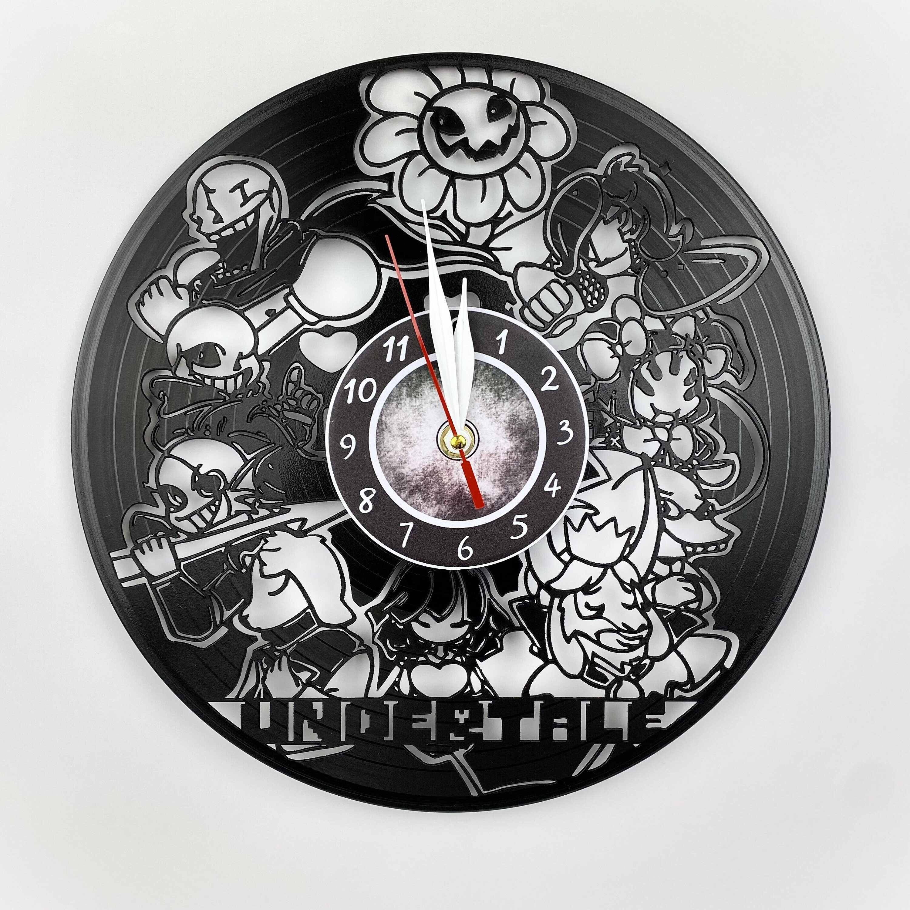 Undertale Vinyl Record Wall Clock Ultimate Gamer Gifts for Him: Gaming ...