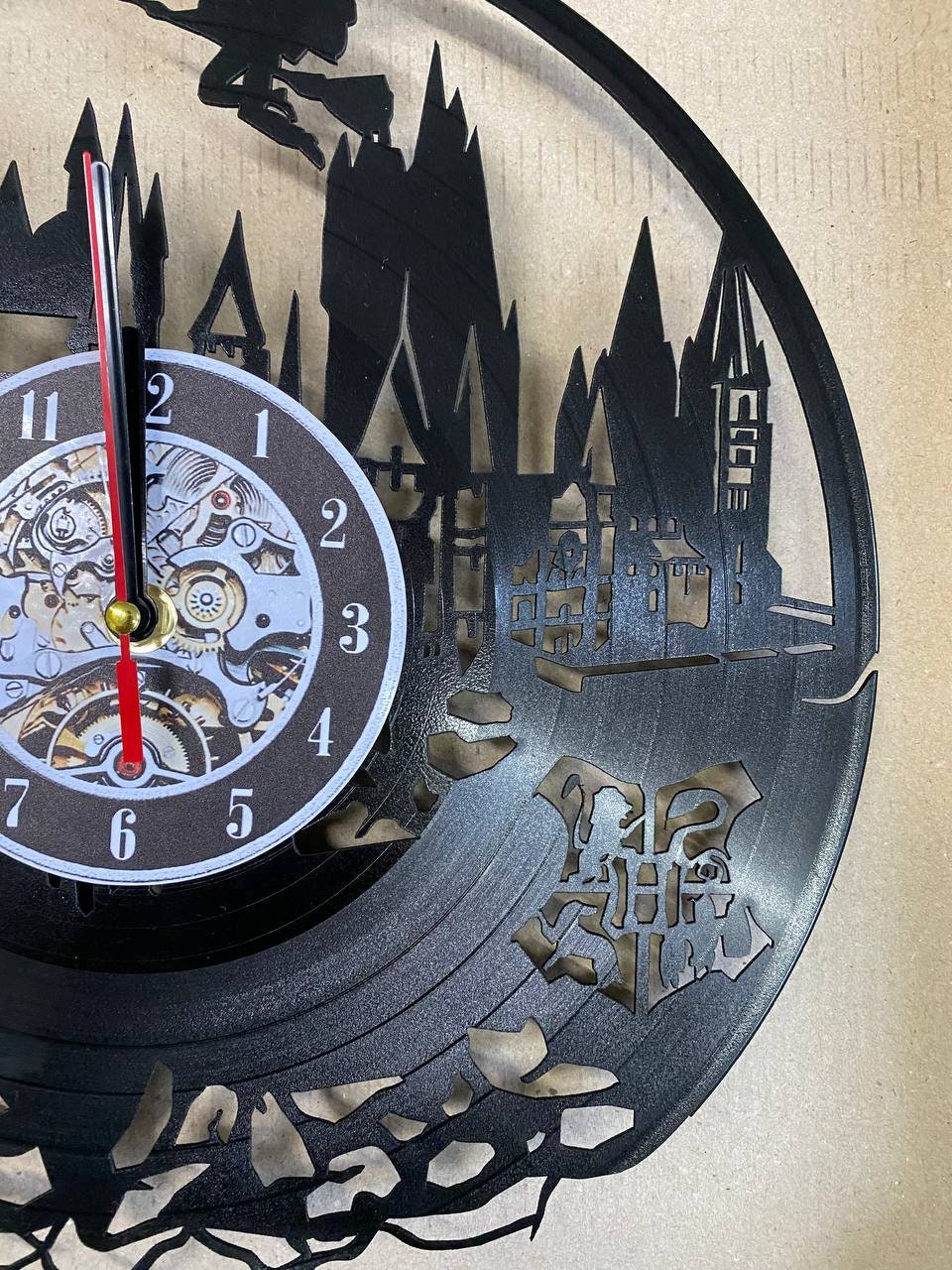 Pottery Gifts Wizarding School Vinyl Record Cut Out Young Wizard Decor ...