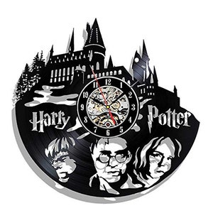 Young Wizard Silent Clock for Baby Boy Nursery Wall Decor Wizard Magic ...