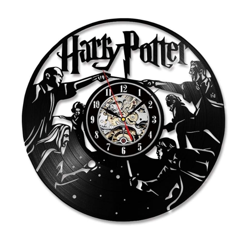 Young Wizard Silent Clock for Baby Boy Nursery Wall Decor Wizard Magic ...