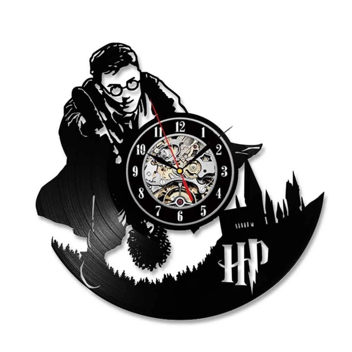 Young Wizard Silent Clock for Baby Boy Nursery Wall Decor - Etsy