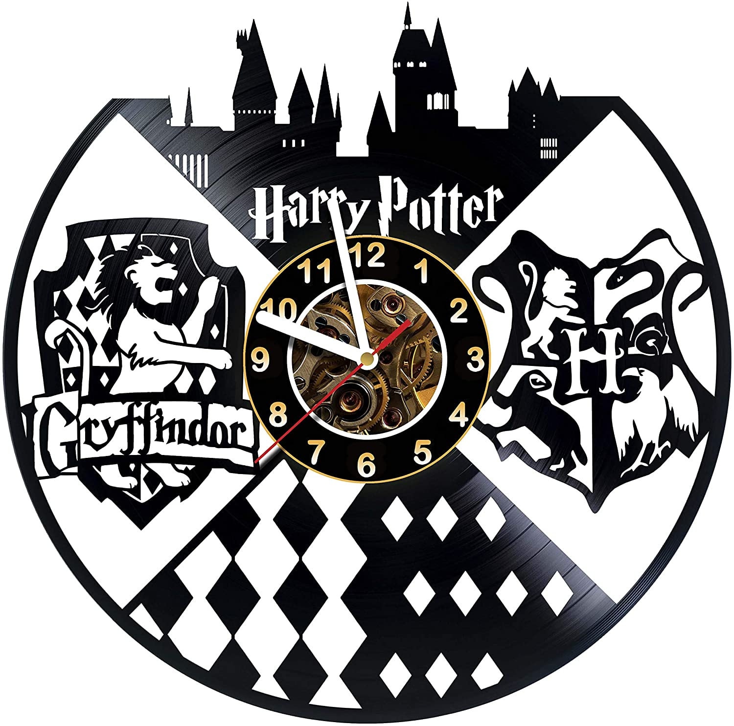 Pottery Gifts Wizarding School Vinyl Record Cut Out Young Wizard Decor ...