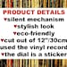 Anime Vinyl Record Wall Clock: Unique Miyazaki Fan Gift and Anime Decor ...