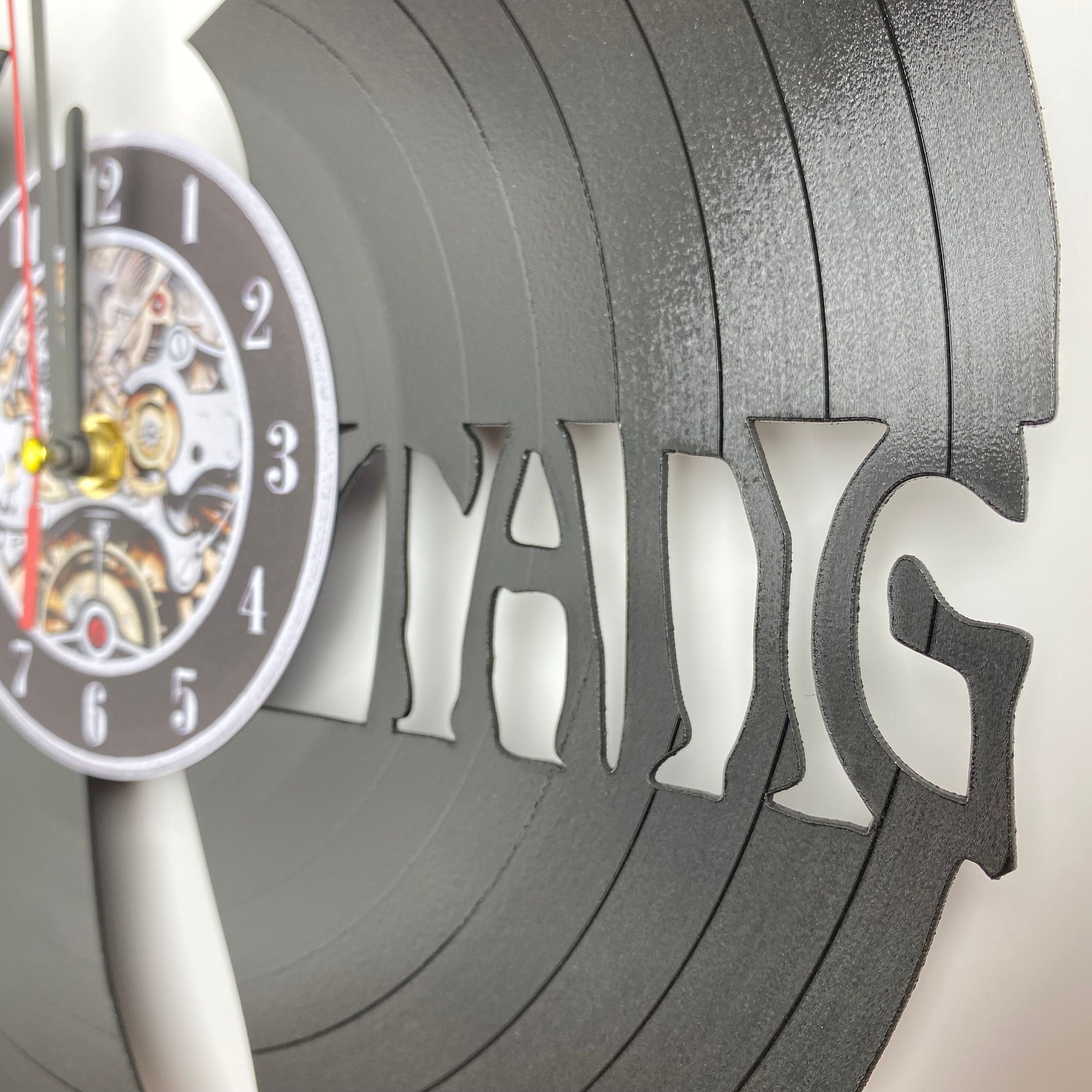 Rap Legends Ispired Vinyl Record Clock, Rappers Design, Rapper Legend ...