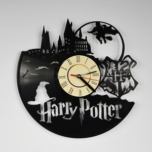 Young Wizard Silent Clock for Baby Boy Nursery Wall Decor Wizard Magic ...