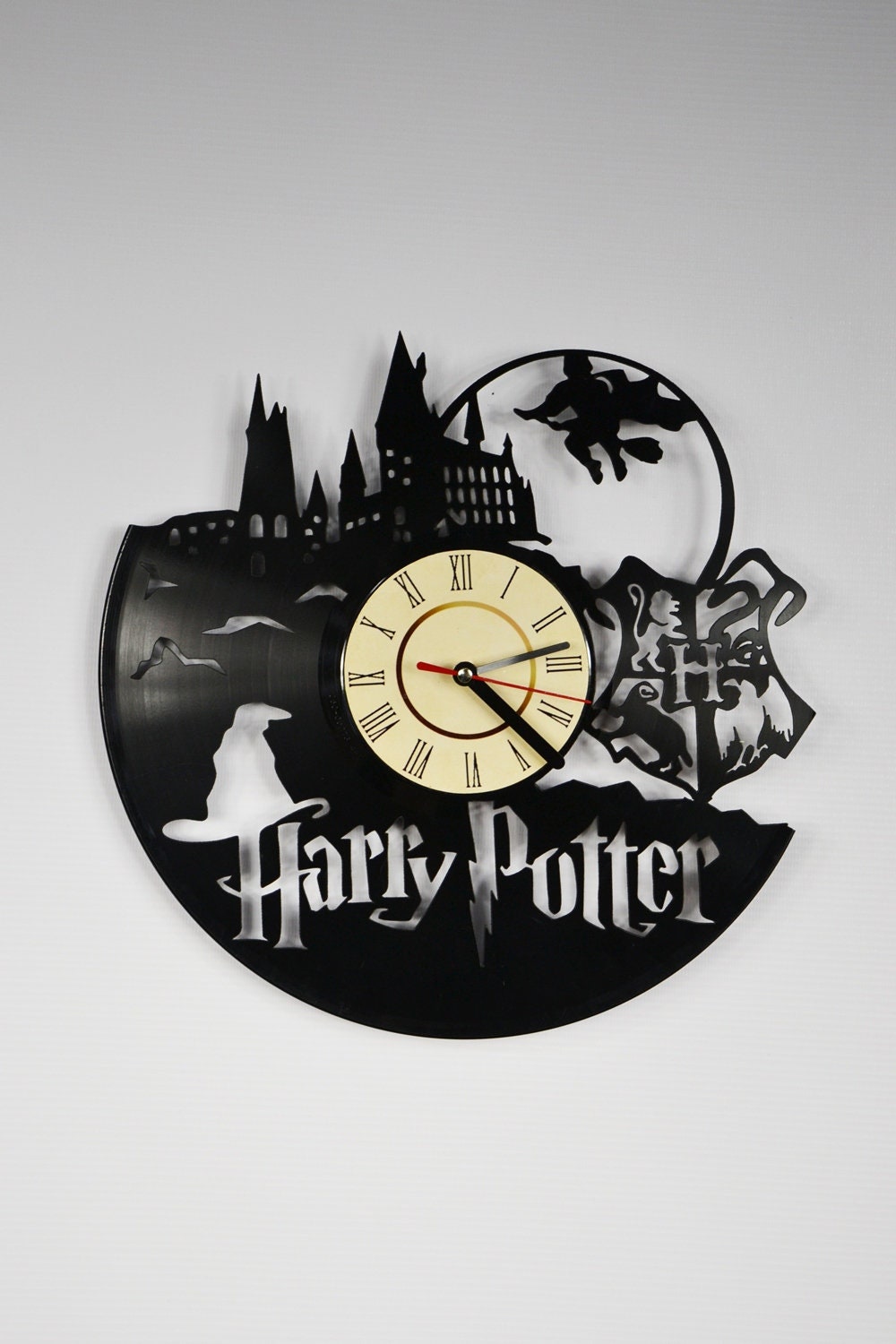 Pottery Gifts Wizarding School Vinyl Record Cut Out Young Wizard Decor ...