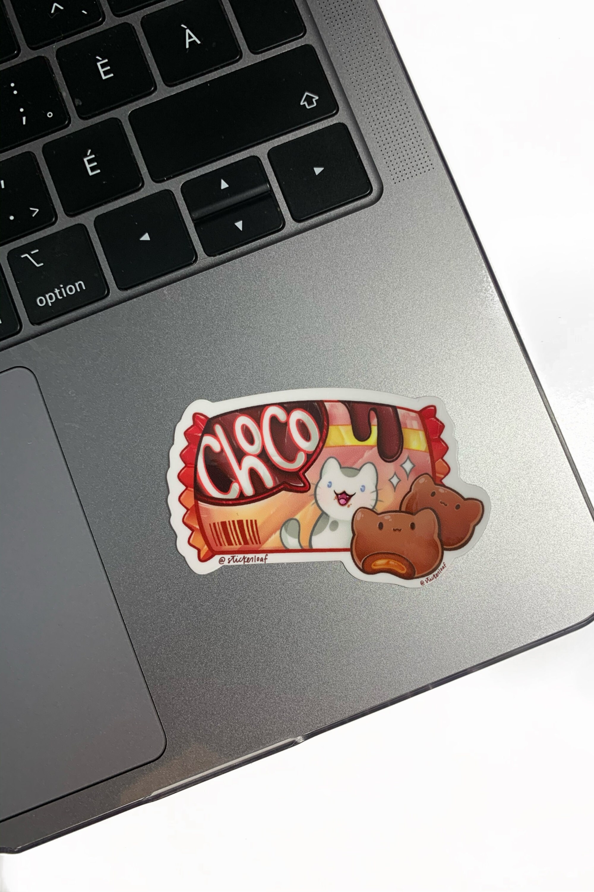 Chocolate bar sticker cute cat chocolate bar decorative | Etsy