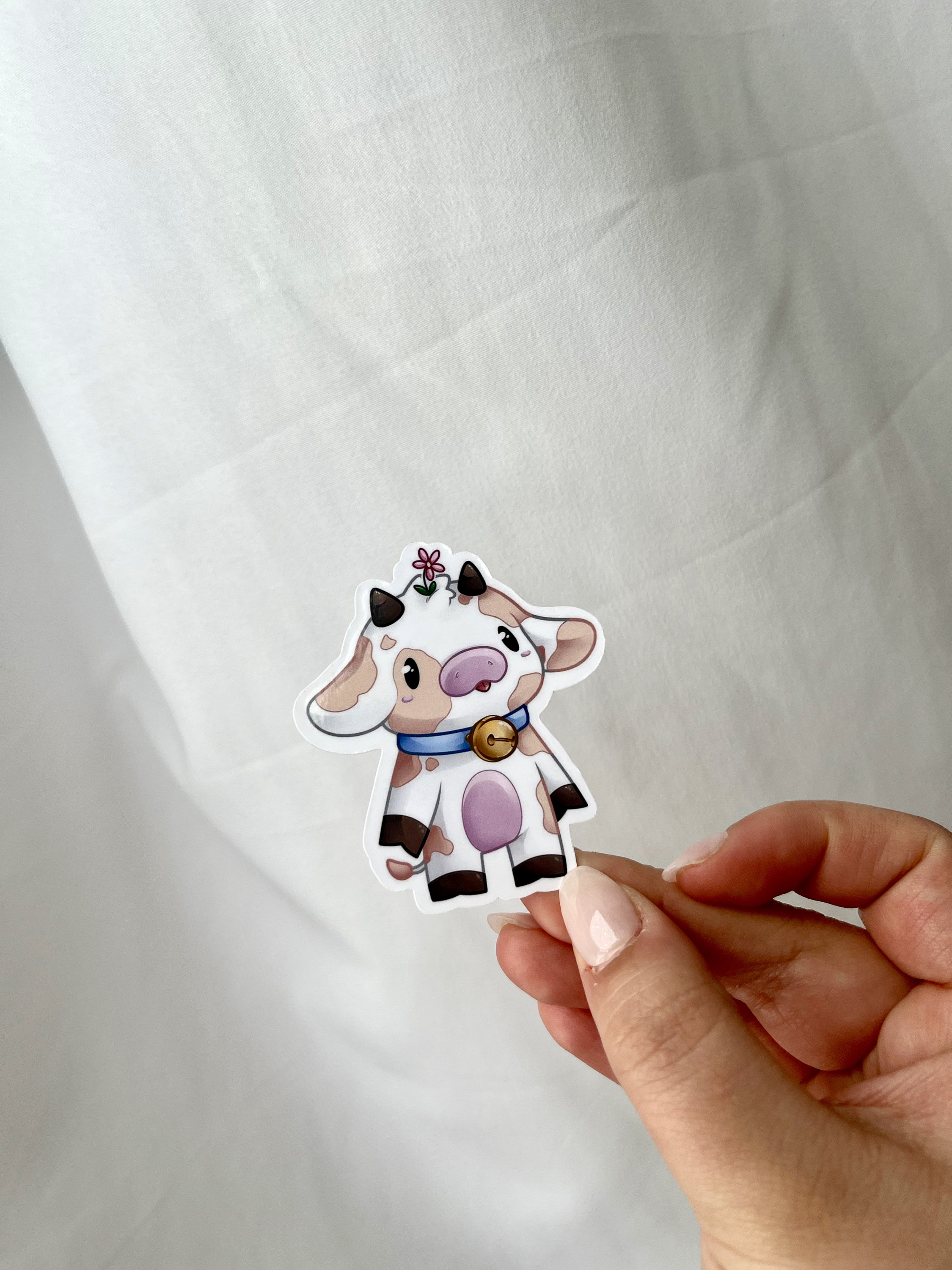 Cow Stickers Cute Farm Animal Stickers Laptop Sticker, Water Bottle ...
