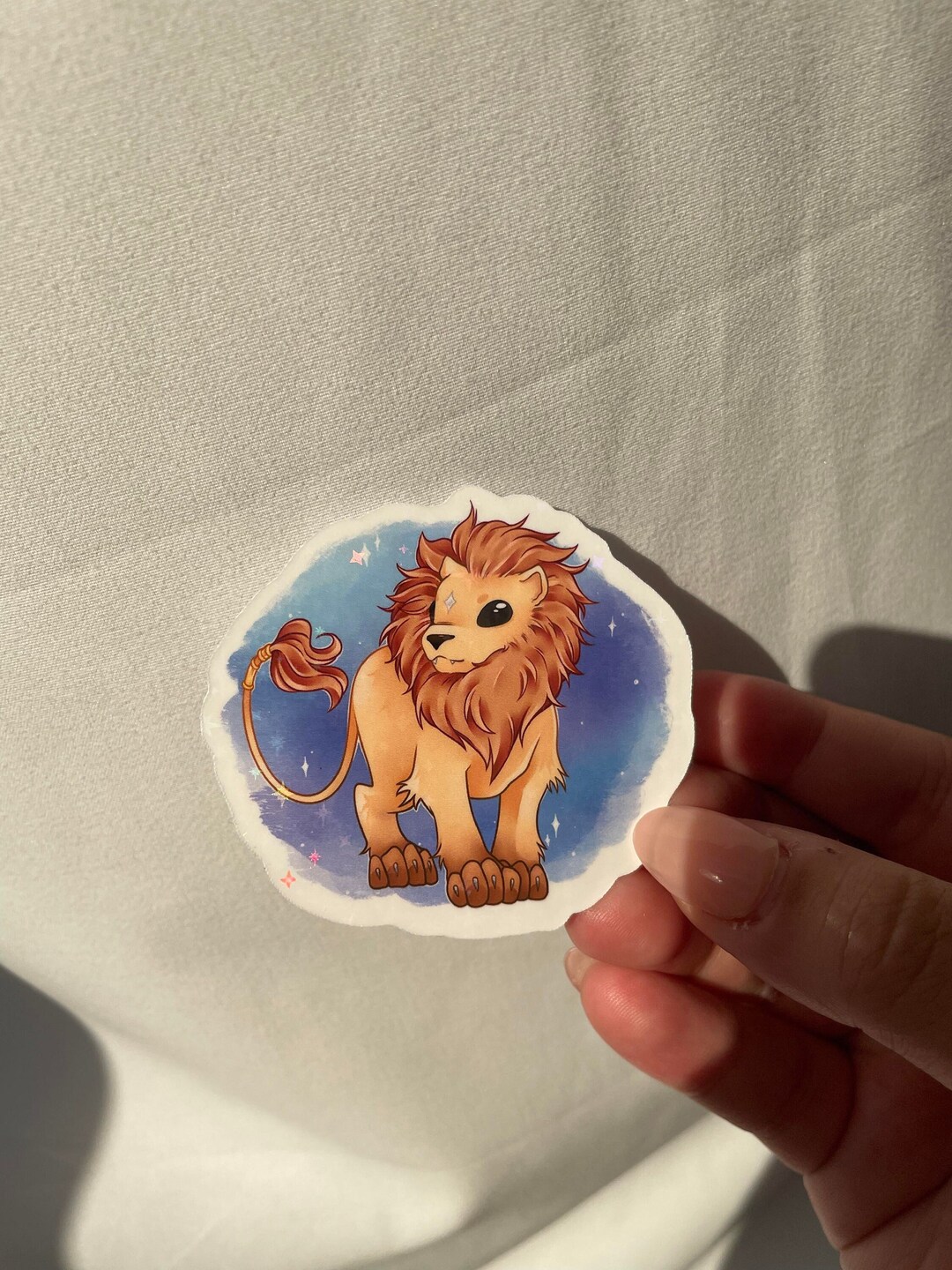 Leo Sticker Astrology, Zodiac Signs Sticker Holographic Sticker Laptop ...