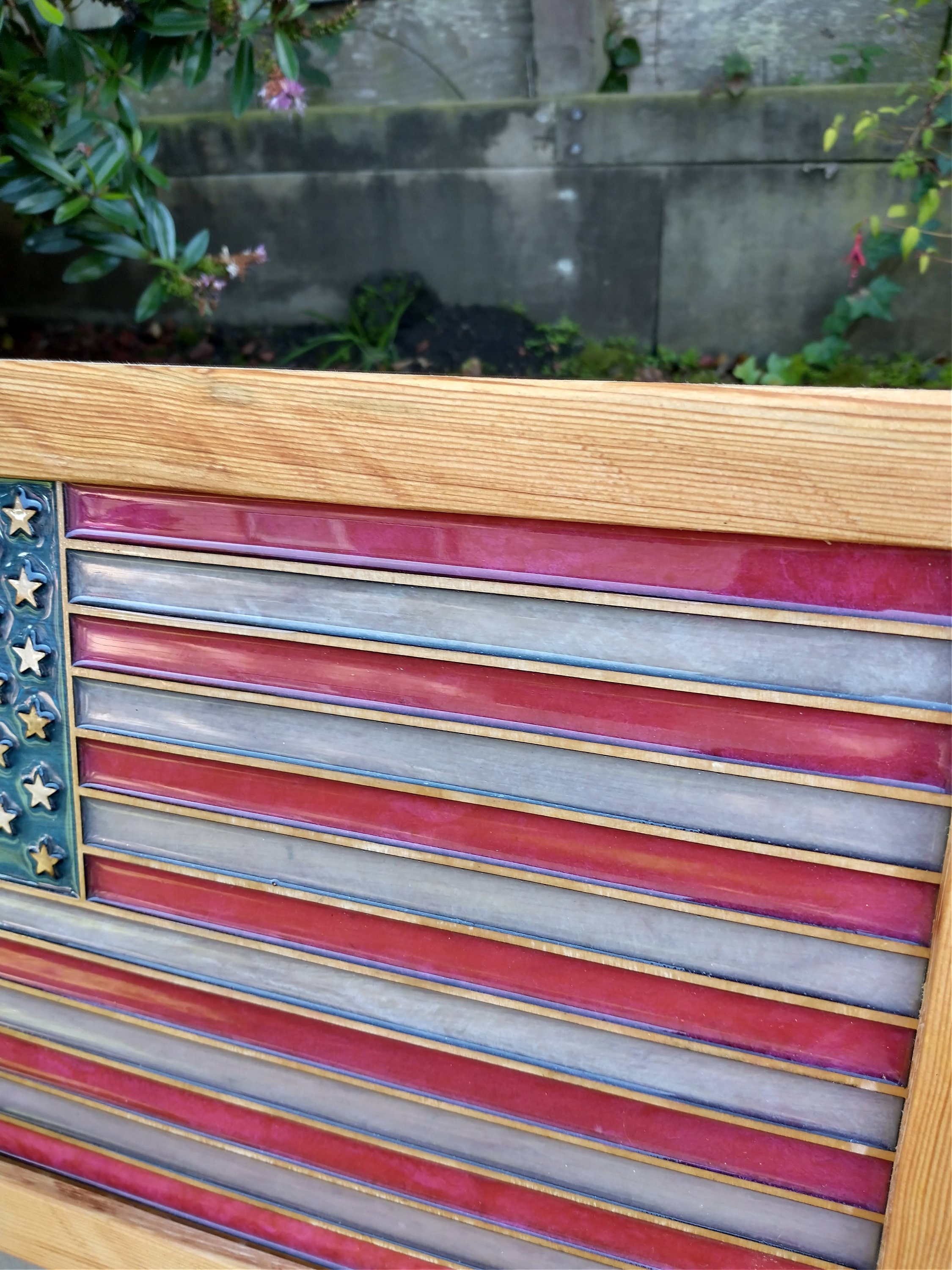 15% Off! United States of America Flag Lasercut Art With Resin Inlay ...