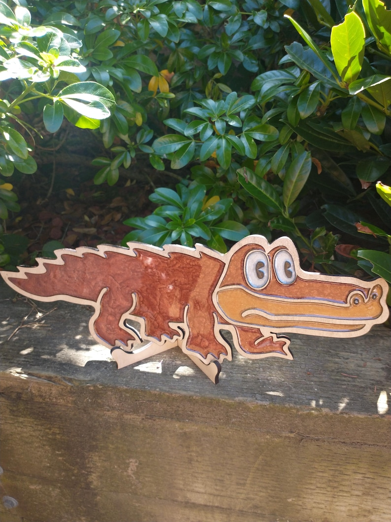 Lasercut King Gizzard and the Lizard Wizard Artwork on Birch Hardwood ...