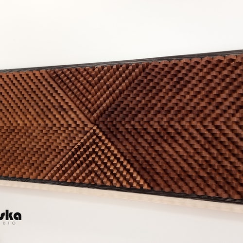 Natural Wood Sound Diffuser Natural Wood Wall Panel Sound - Etsy