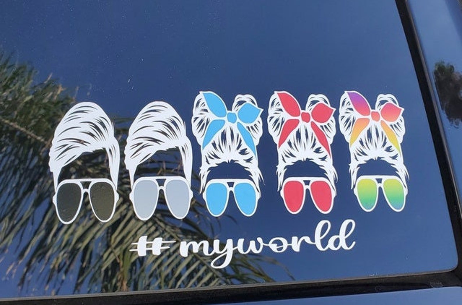 Family Life Decal Momlife Dadlife Kidlife Messybun Car - Etsy