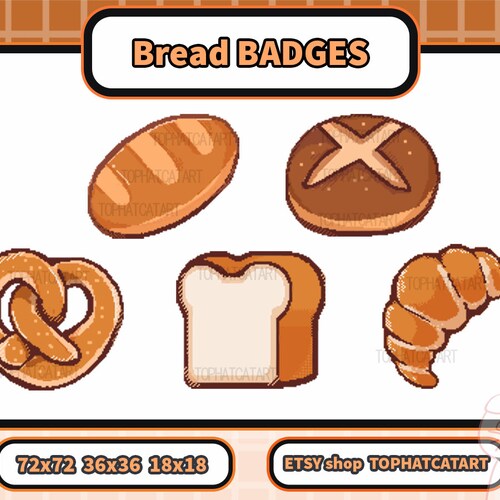 Cute Potato Food Twitch Sub Badges Set of 6 With 2 Versions - Etsy
