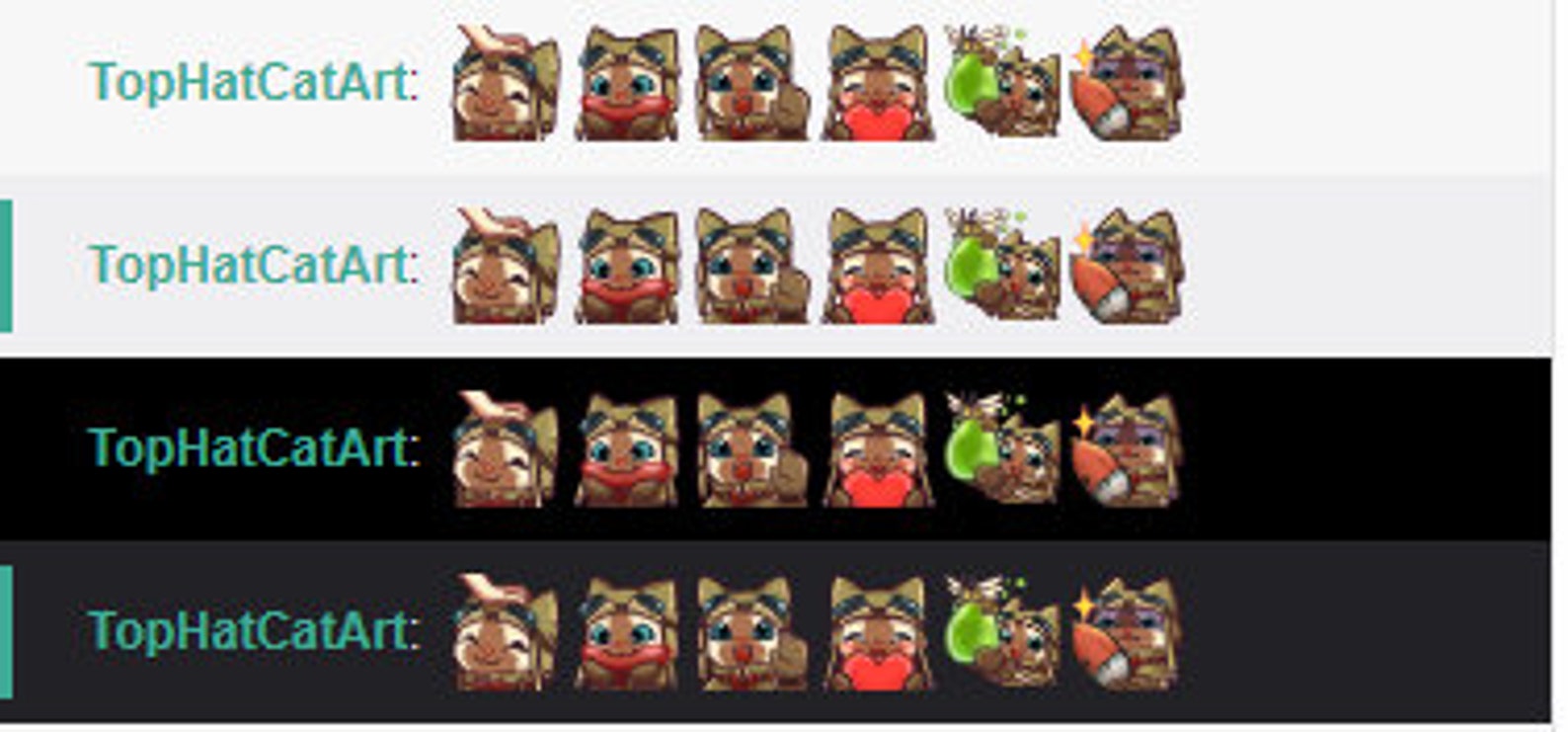 Palico Monster Hunter World Pack Emotes for Twitch, Discord - Etsy