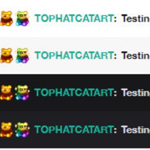 Tactibear Sub Badges for Twitch - Etsy