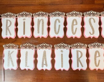 Princess Name Banner | Etsy