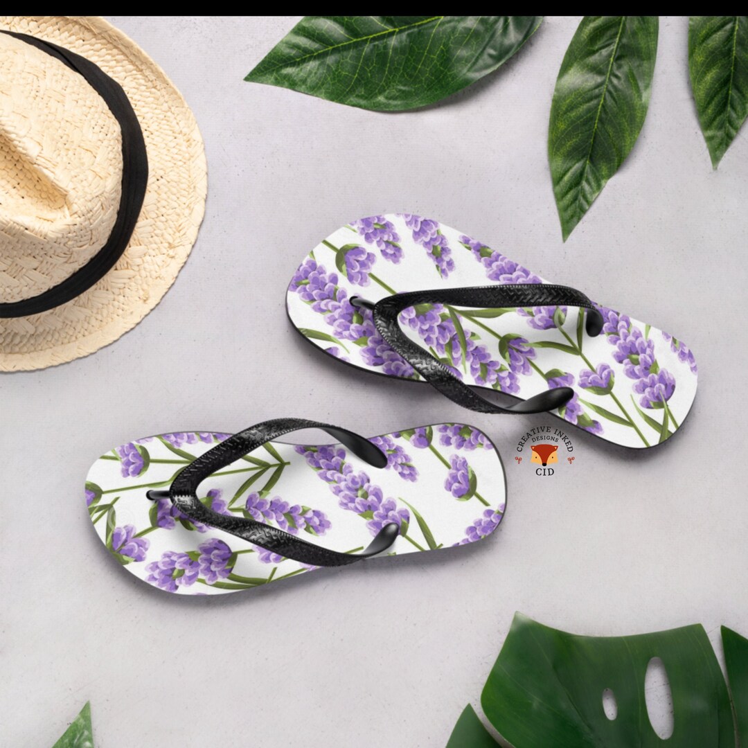 Beach Shoes, Summer Flip Flops, Personalized Flip Flop, Slip on Sandals ...