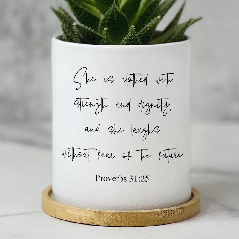 Catholic Ceramic Planters - Etsy