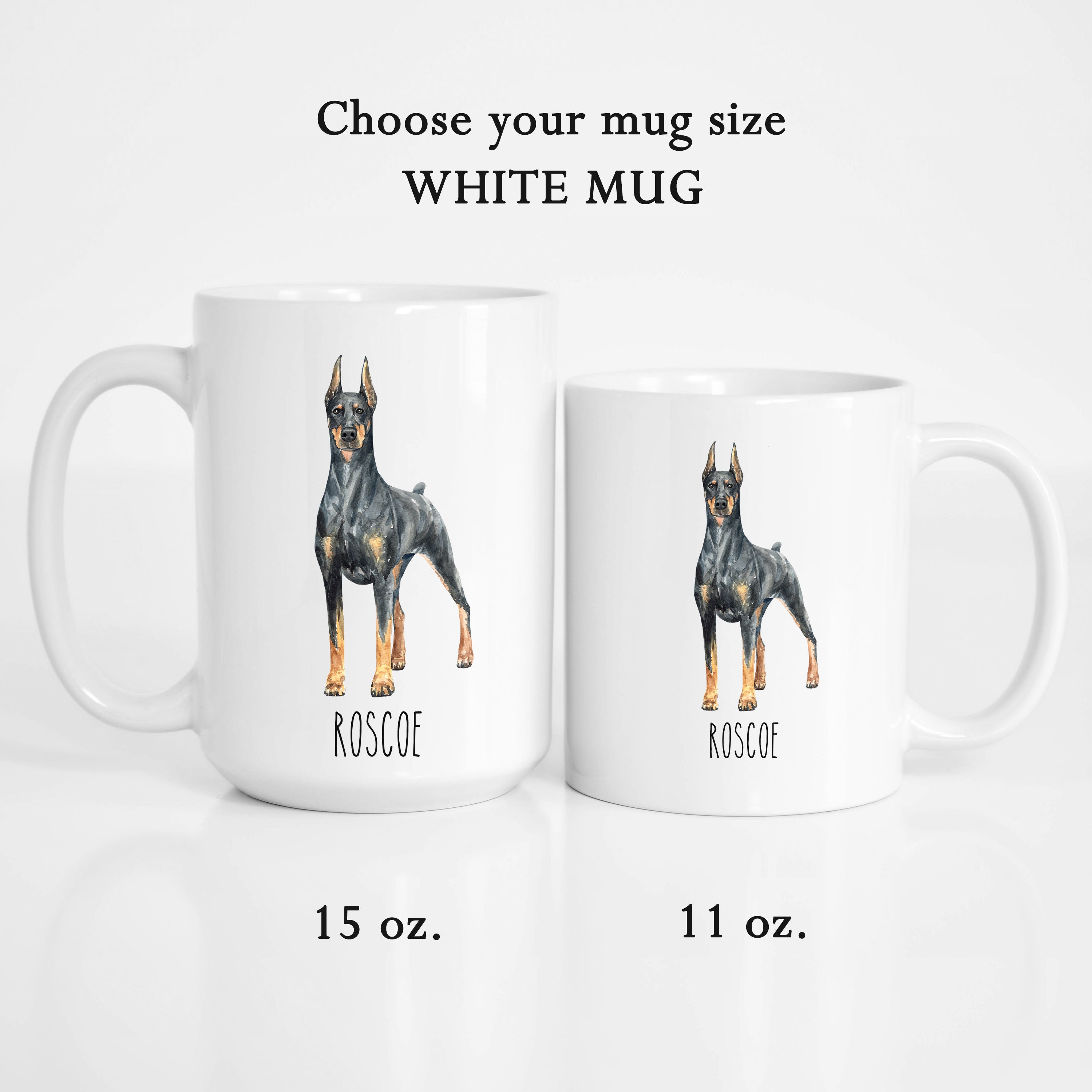 Doberman Mug Doberman Gifts Dog Dad Gift Doberman Lover - Etsy