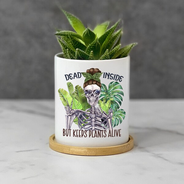 Skeleton Planter - Etsy