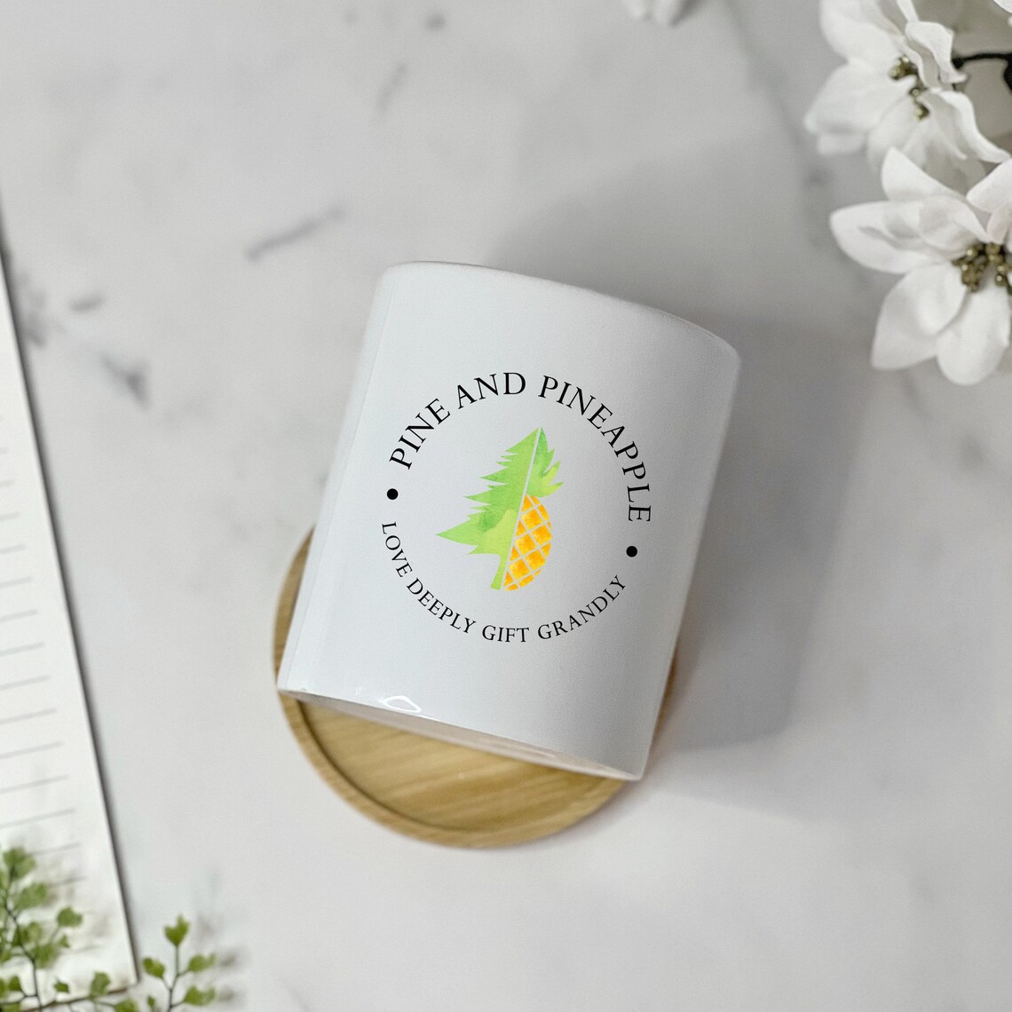 Custom Printed Logo Plant Pot With Full Color, Company Logo Gifts ...