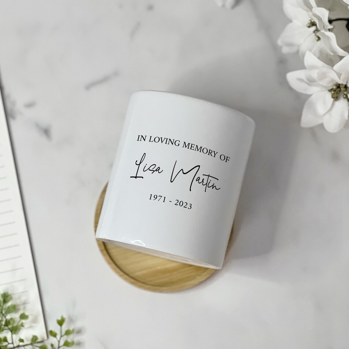 Personalized Memorial Gift Custom Sympathy Gift Condolence - Etsy