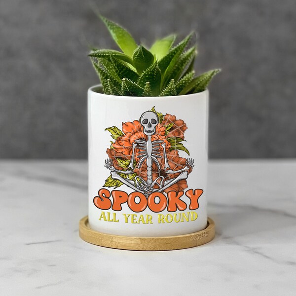 Skeleton Planter - Etsy
