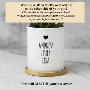 Dad Garden Pot Personalized Dad Planter, Fathers Day Gift for Daddy ...