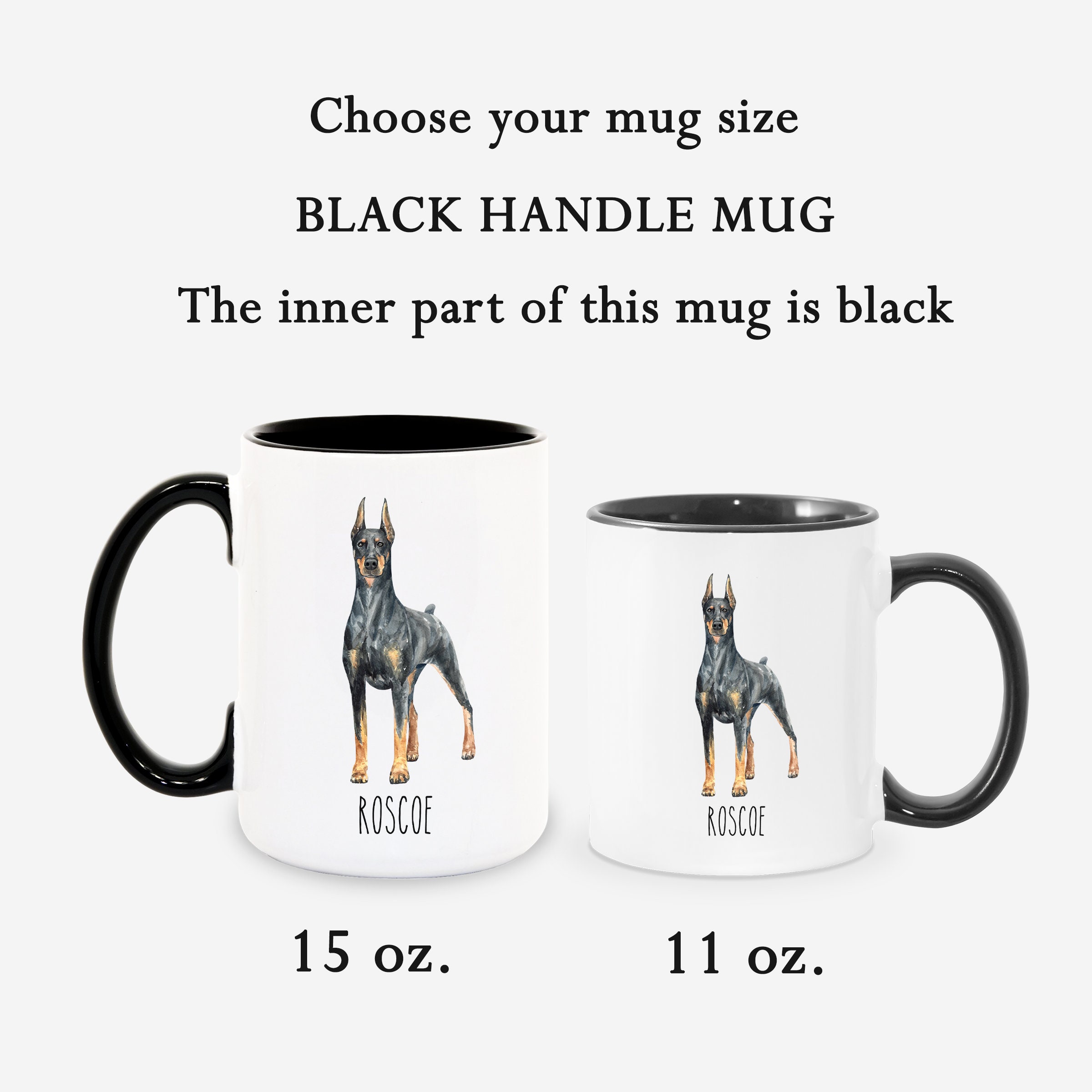 Doberman Mug Doberman Gifts Dog Dad Gift Doberman Lover - Etsy