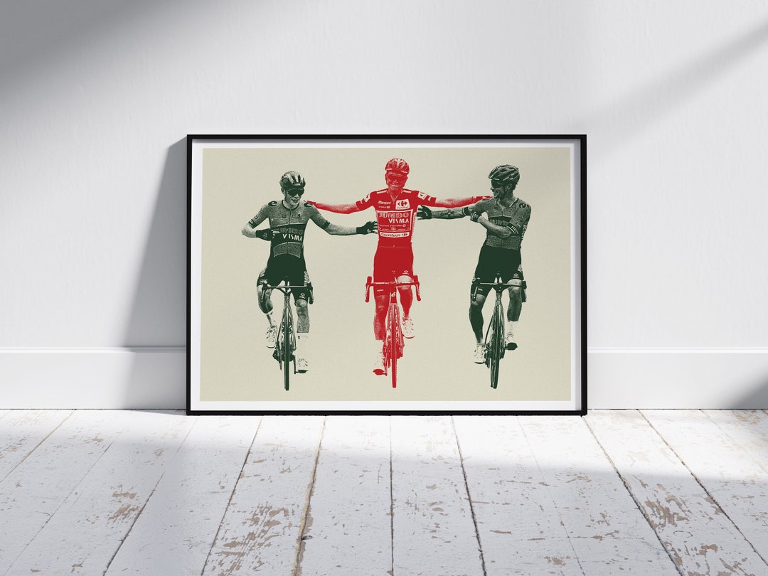 Sepp Kuss Vuelta Espana 2023 Winner Print | Jonas Vingegaard | Primoz ...