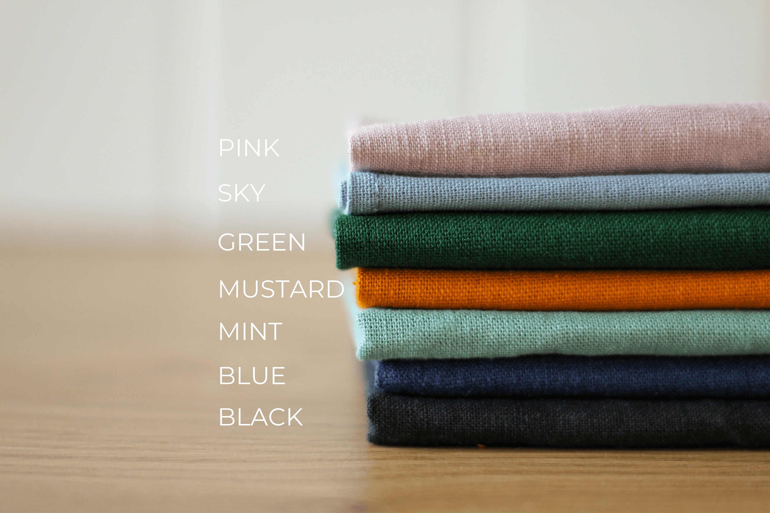 Fabric coasters set linen table coaster Square Drink | Etsy