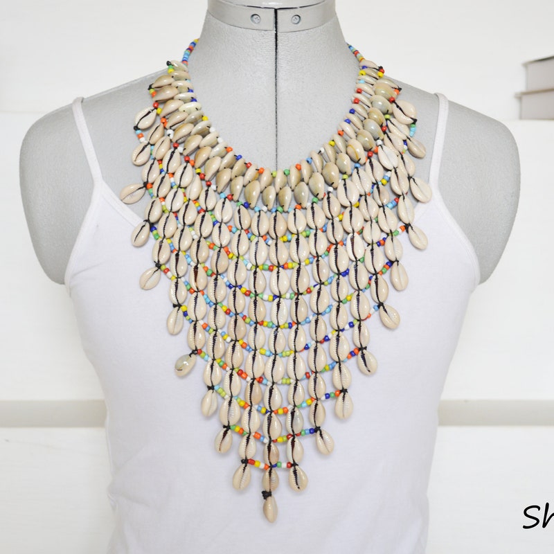 Cowrie Shell Necklace - Etsy