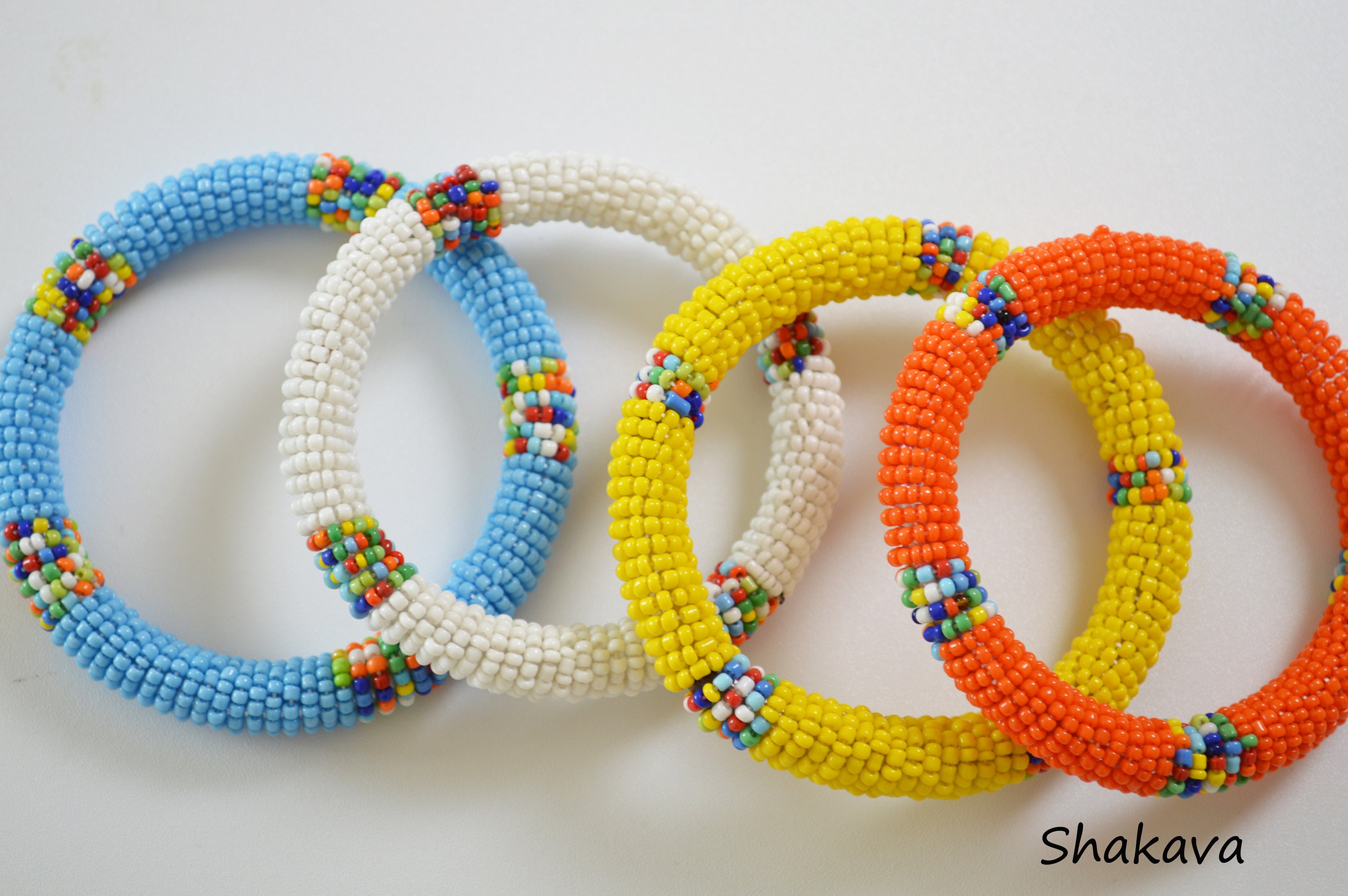 African Bracelets Beaded Bracelets African Jewelry Handmade - Etsy