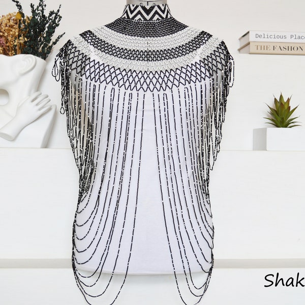 Beaded Cape - Etsy
