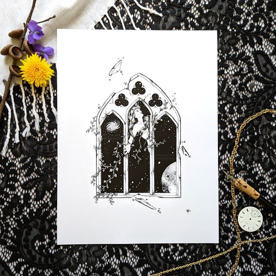 Catalyst: 9x12 Art Print Fantasy Art Print Cosmic Art - Etsy