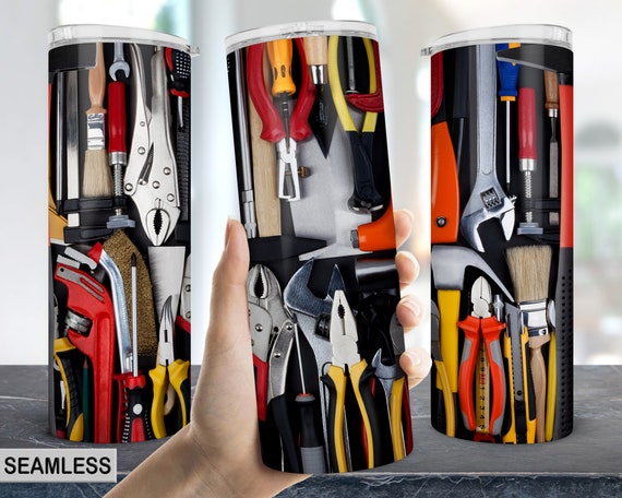 20 Oz Skinny Tumbler Mechanic Tools Sublimation Designs Oil - Etsy