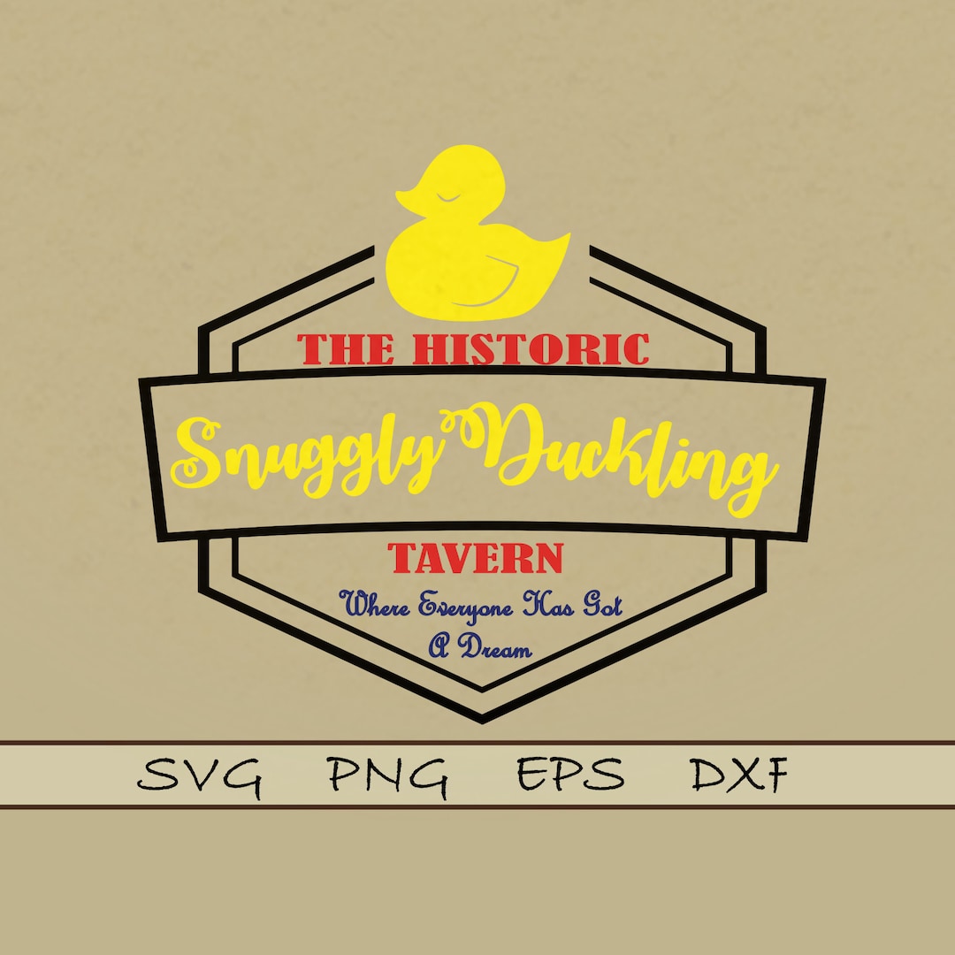 Snuggly Duckling Tavern SVG, Disneytangled Inspired Snuggly Duckling ...