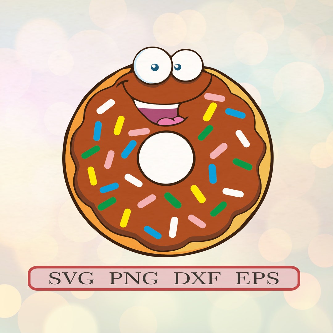 Donut Svg, Donut Cut File, Doughnut SVG, Cake Svg, Candy, Donut Cut ...