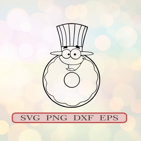 Donut Svg Donut Cut File Doughnut SVG Cake Svg Candy | Etsy