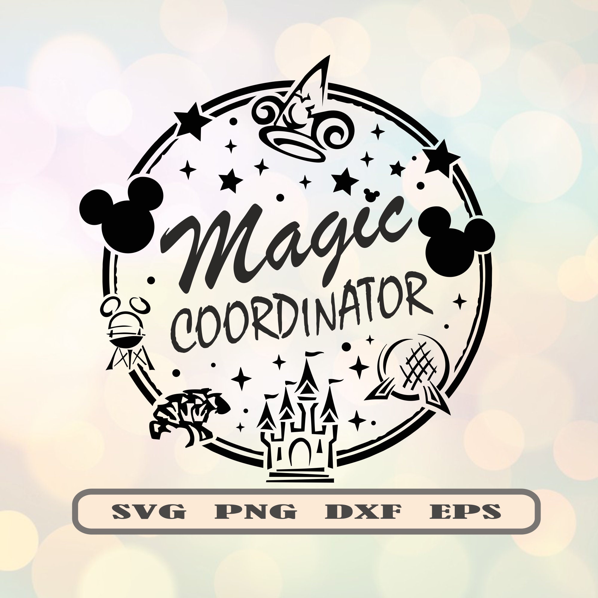 Magic Coordinator SVG, Disneyinspired SVG, Disneysvg, Mickeyandminnie ...