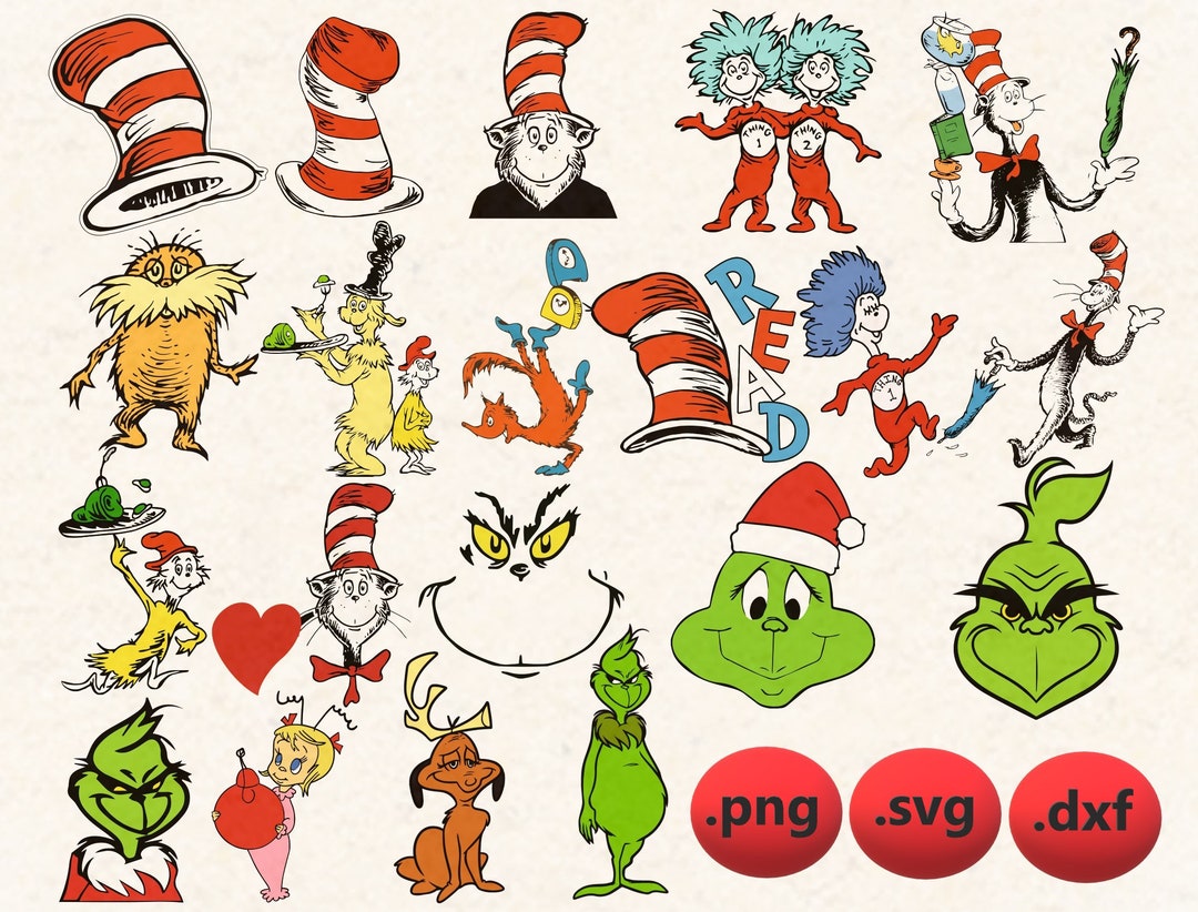 Grinch Bundle SVG, Grinch SVG, Grinch Cutting Image, Christmas Grinch Svg, Grinch Cricut, Grinch ...