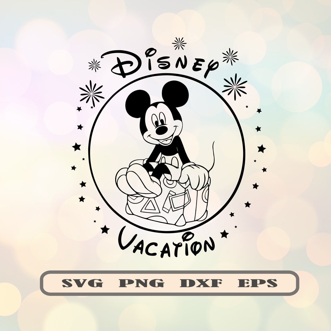 Family Vacation SVG, Disneyvacation Svg, Png, Dxf, Silhouette, Cricut ...