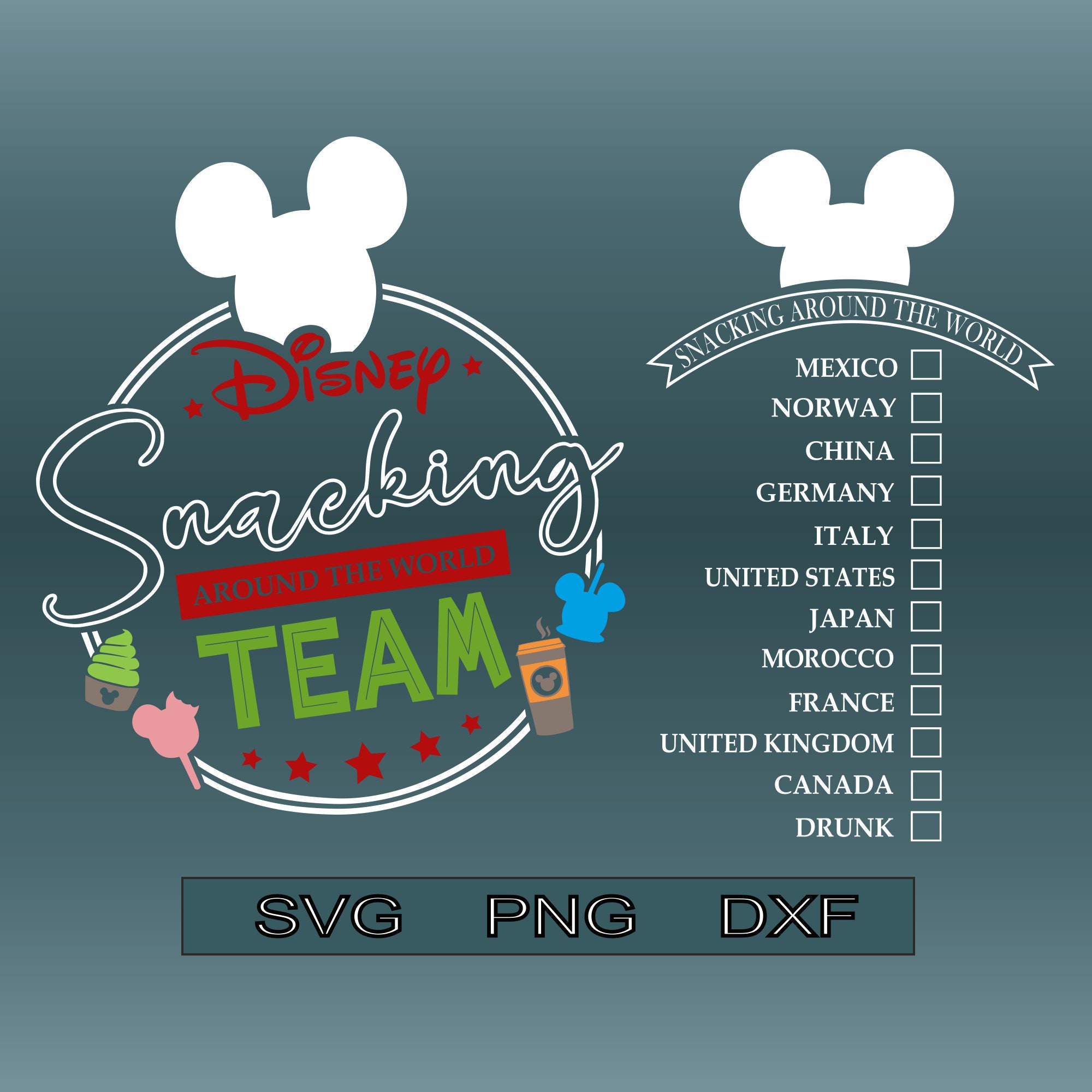 Snacking Around the World Svg Png Dxf, Snackgoals SVG, Snacking Svg ...