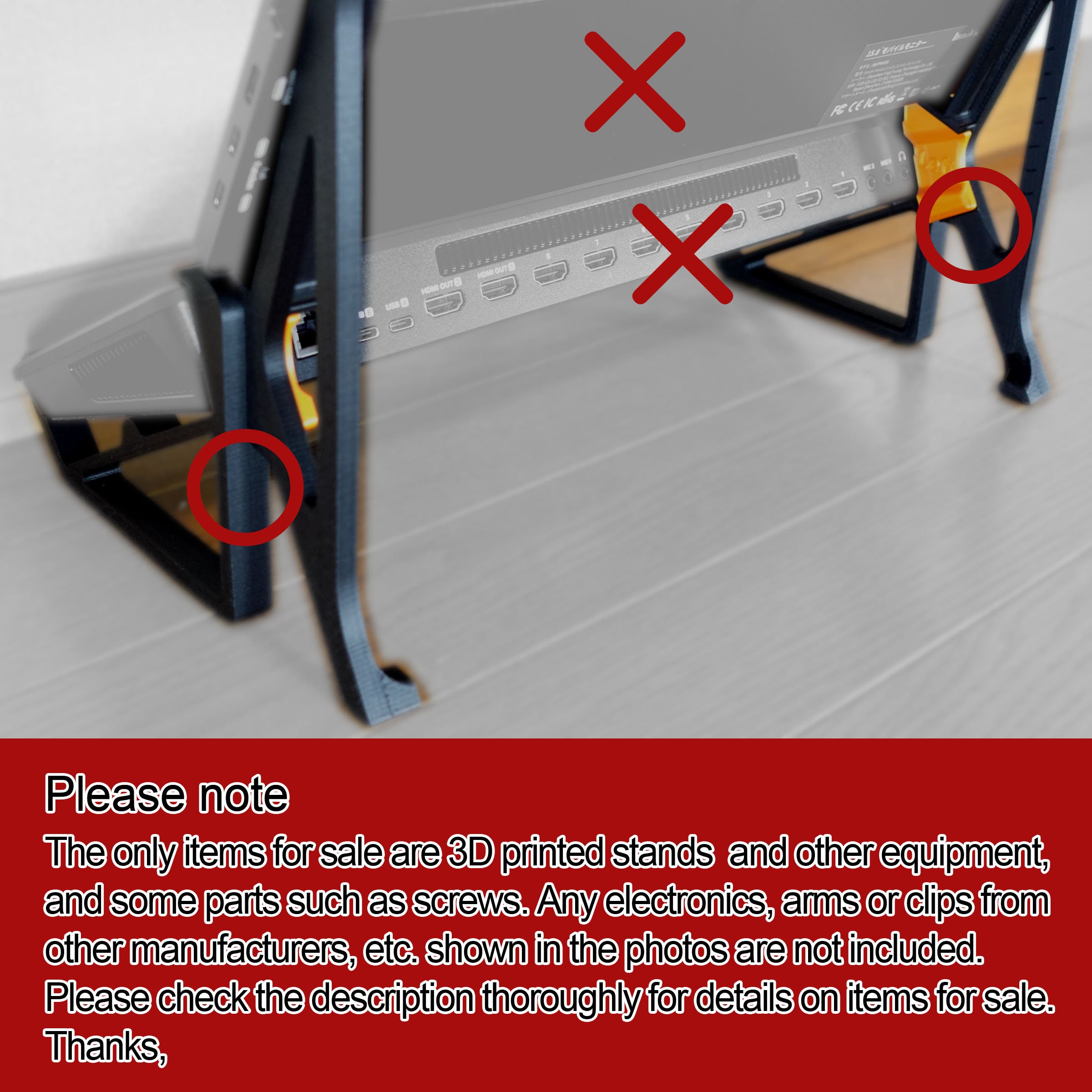 Stand for ATEM Mini Extreme With Two Different Angle Settings for Your ...