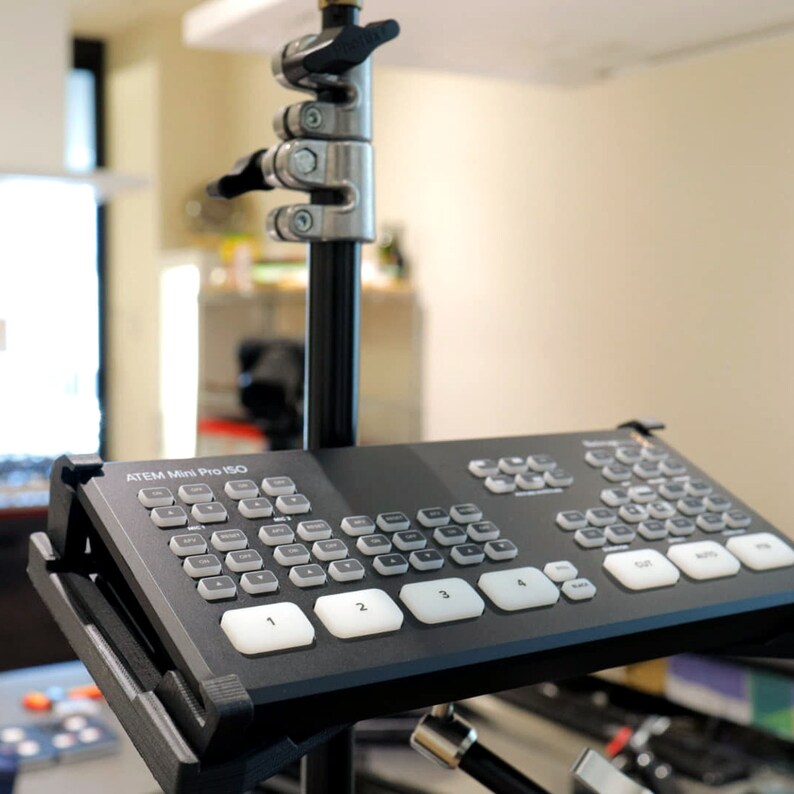 Four Claws Mount That Grab "blackmagic Design ATEM Mini" With 1/4 or 5/ ...