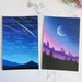 String Lights Postcard Prints Set Original Postcard Prints - Etsy